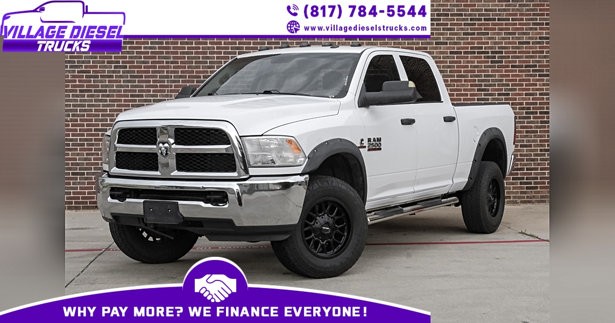2018 RAM 2500 Tradesman 4x4 Crew Cab