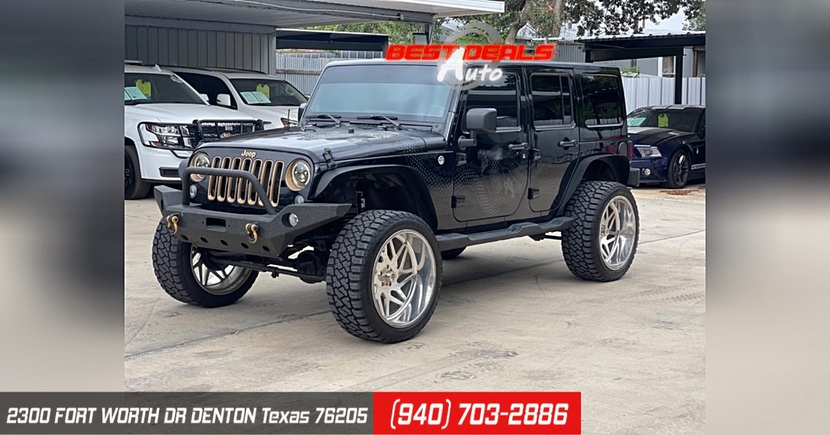 2014 Jeep Wrangler Unlimited DRAGON EDITION, 24 INCH AMERICAN FORGED RIMS